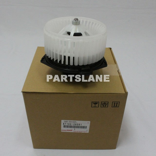 87103-26091 Toyota Fan Sub-assy Blower Rear 8710326091 Genuine OEM Part ...