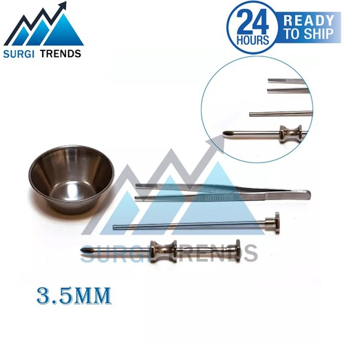 HRT trocar 3.5 mm Hormone Replacement Pellet Insertion Kit Surgical ...