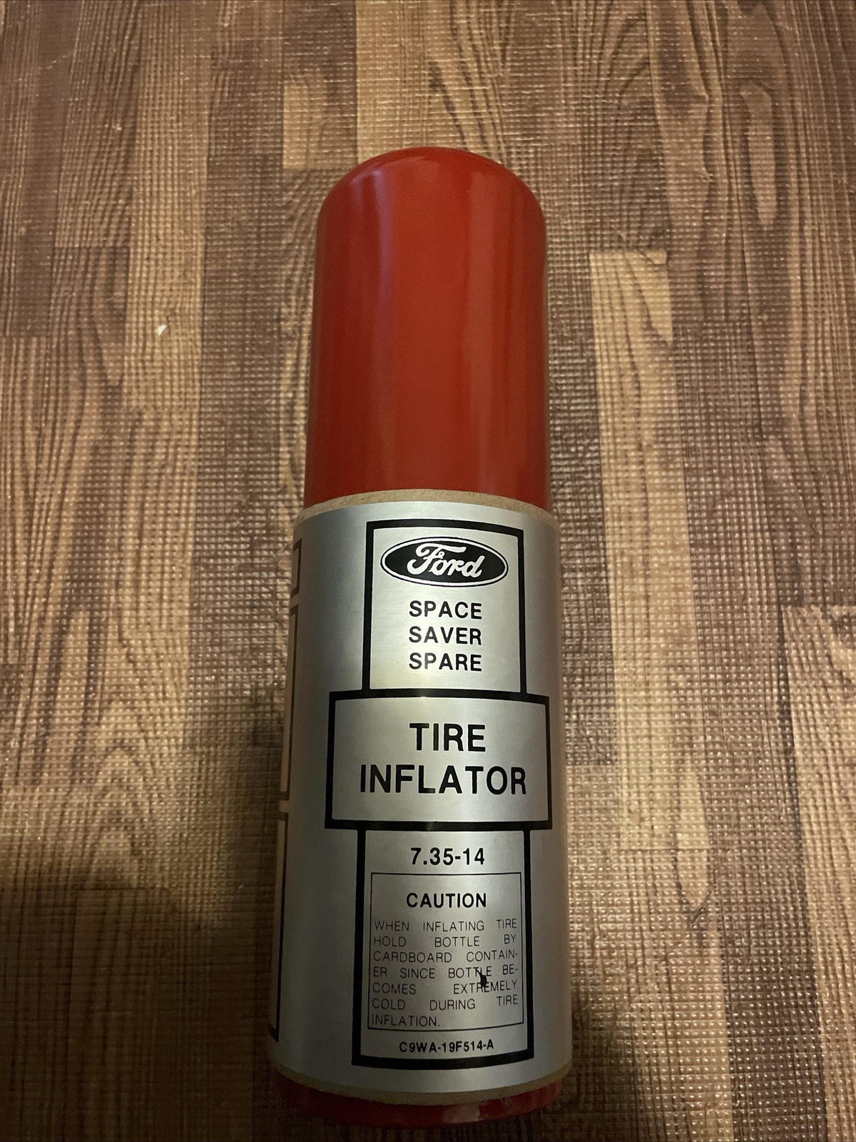69 Ford Mustang Boss 302 429 Cobra Jet Space Saver Tire Inflator 7.35 ...