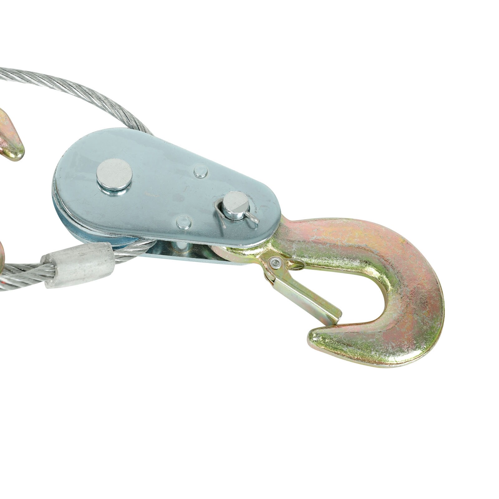 5 Ton Hand Puller Heavy Duty Winch Pull Hoist Come Along Cable 3 Hooks ...