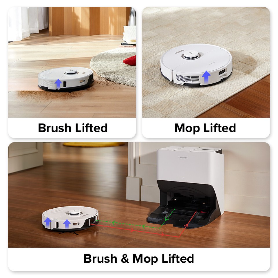 Roborock S8 Pro Ultra Robot Vacuum Mop,Self-Drying,6000Pa -Certified ...