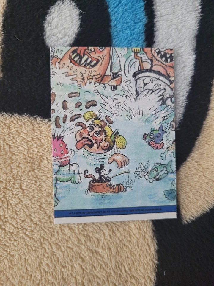 GPK Garbage Pail Kids Green Pee King | eBay