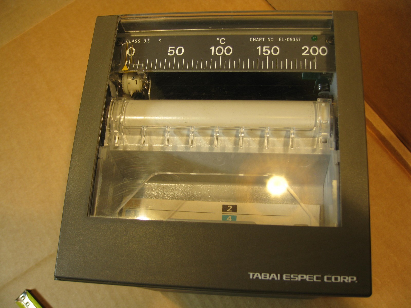 TABAI ESPEC Chart Recorder Model EL100-06T2 EL6YA024 A EL10006T2 Chart ...