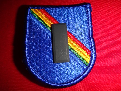 États-unis 1st Lieutenant Métal Badge Sur 7th Special Ops Support ...