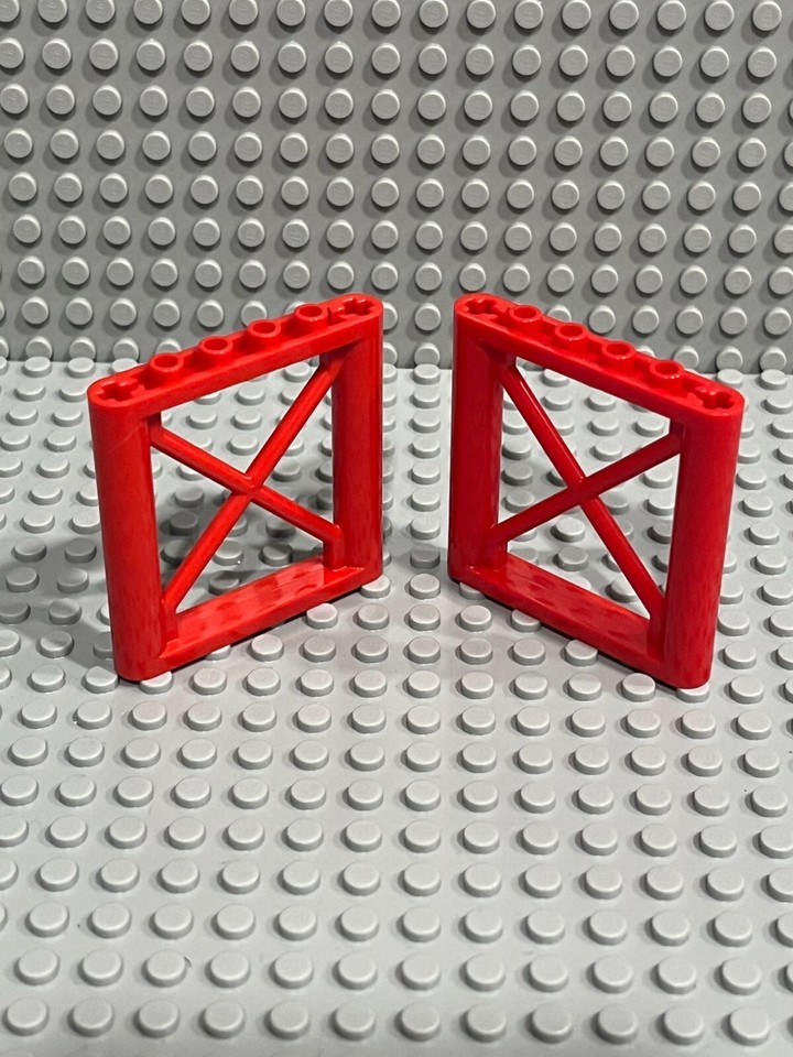 LEGO 64448 Support 1 x 6 x 5 Girder Rectangular - Pick Color & Qty (Lot ...