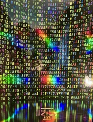 U2 UV LIVE AT THE SPHERE LAS VEGAS OFFICIAL NUMBERS POSTER BRAND NEW | eBay