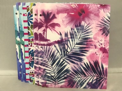 O.D. , 6 - Asstd. Fashion 2-Pocket Poly Folders 11 3/4" x 9 5/8" | eBay