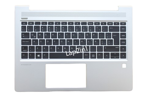New HP ProBook 440 445 G7 Top Cover Palmrest Latin Spanish Keyboard ...