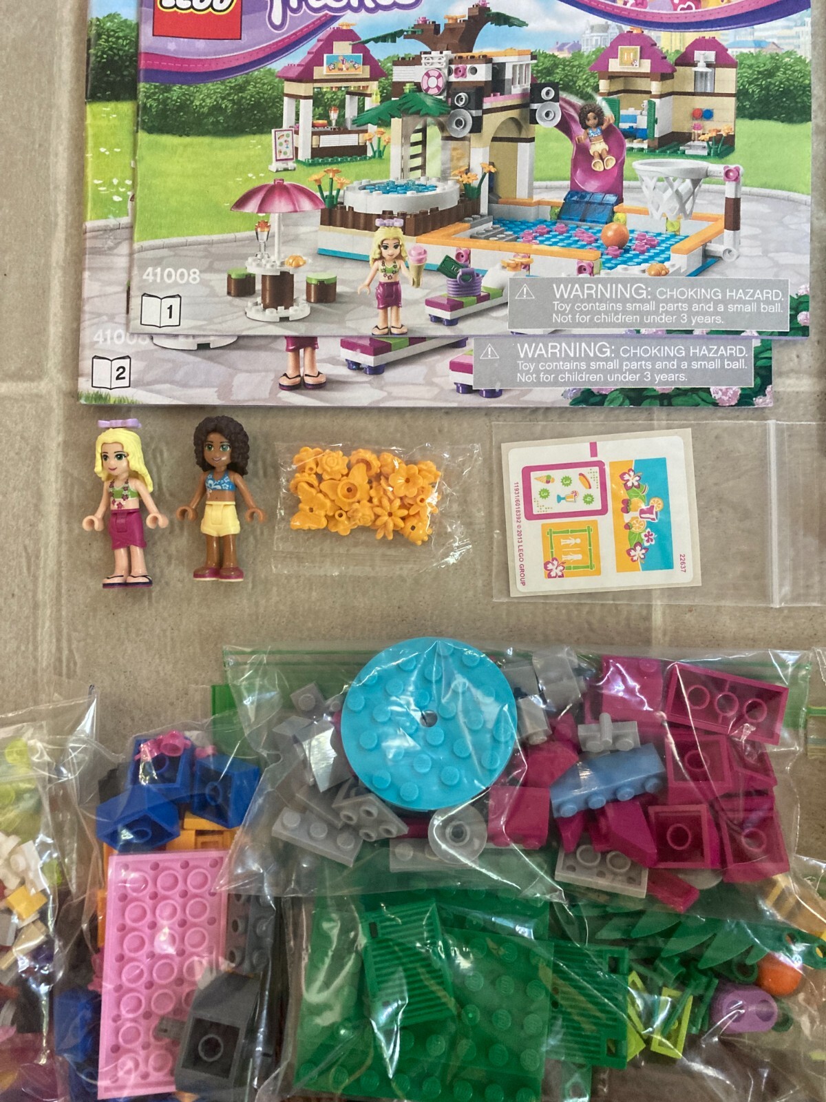 Lego 41008 Friends HEARTLAKE CITY POOL 100% Never Built w/Instructions ...