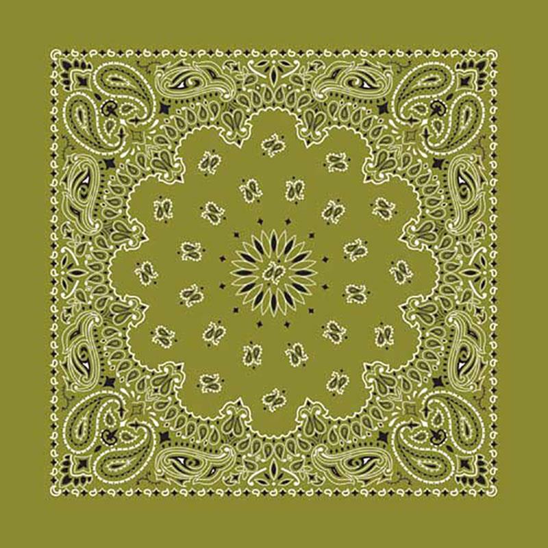 Green Bandana Pattern