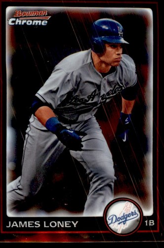 2010 BOWMAN CHROME JAMES LONEY LOS ANGELES DODGERS #32 | eBay