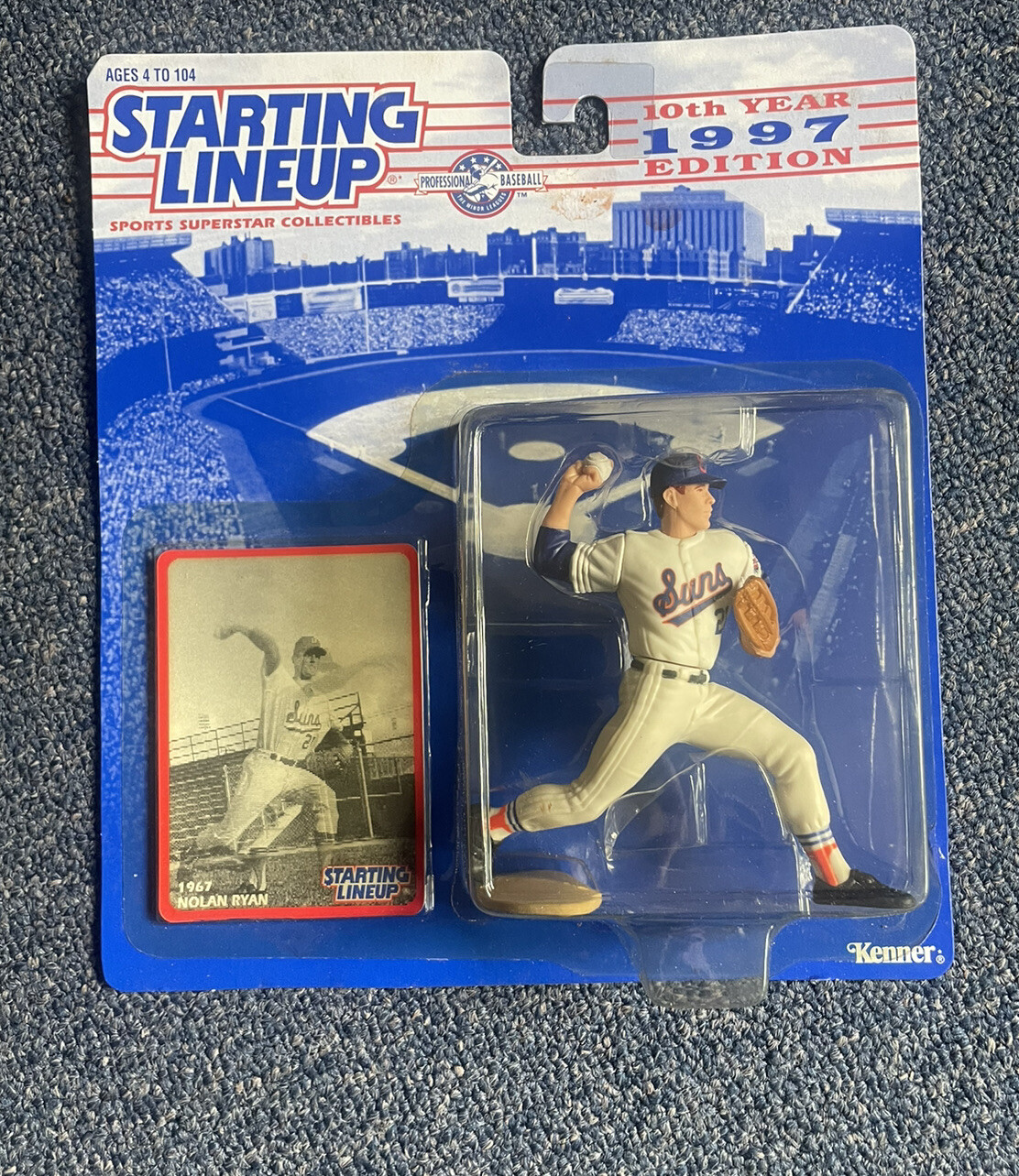 VINTAGE 1997 MLB STARTING LINE UP NOLAN RYAN COMES WITH 1 Card | eBay