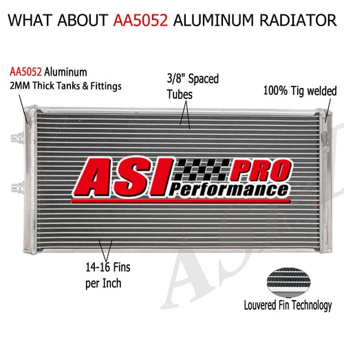 ASI Aluminum Radiator fits 2014-2020 2018 BMW i8 M2 M3 M4 1.5L 3.0L | eBay