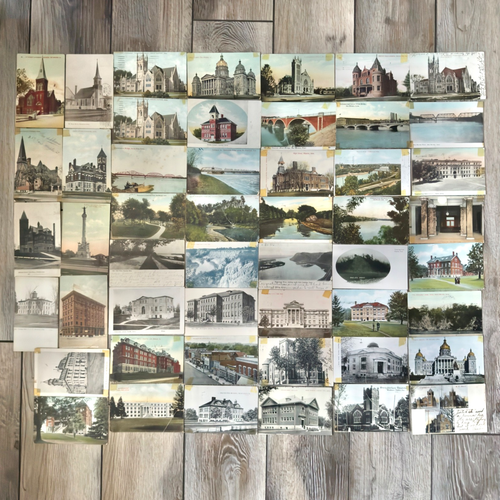 Vintage Travel Postcards Lot Of 50 Posted and Unposted #2 | eBay