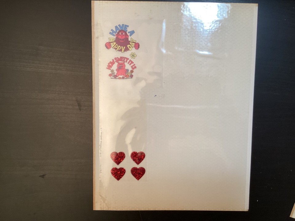 Vtg 1984 Hallmark "My Sticker Album" Bear Cover Anglund Rainbow Bears ...