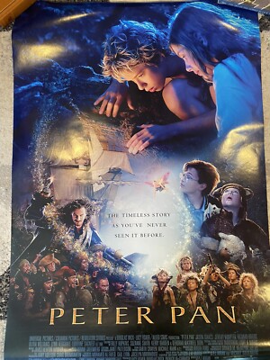 Peter Pan (2003) 27x40 Original Double Sided Movie Poster | eBay