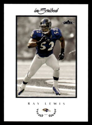 2004 Fleer Inscribed Ray Lewis #46 Baltimore Ravens Football Card | eBay