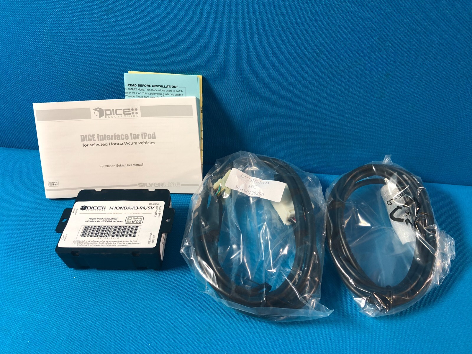 Dice Electronics Car Integration Kit for iPod I-Honda-R4/5V - Brand New ...