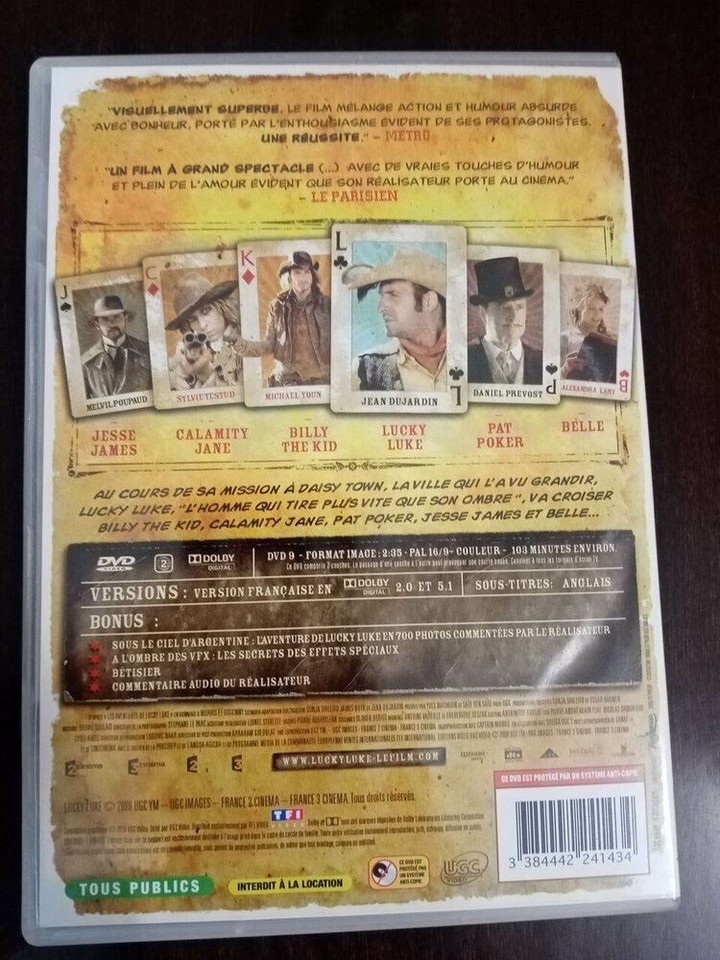 Jeans Dujardin È Lucky Luke James Huth Condizioni | eBay