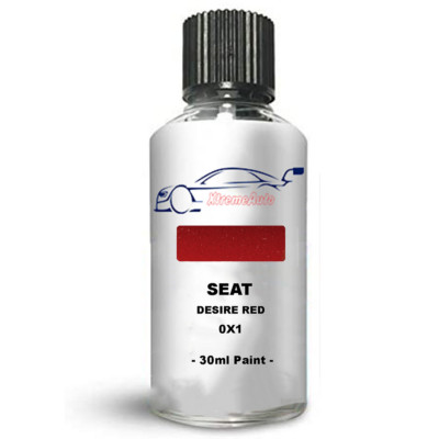 Touch Up Paint For Seat Leon St Desire Red 0X1 L0X1 Stone Chip Brush ...