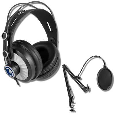 StreamEye Accessory Bundle Including Cans50 Studio Headphones and ...