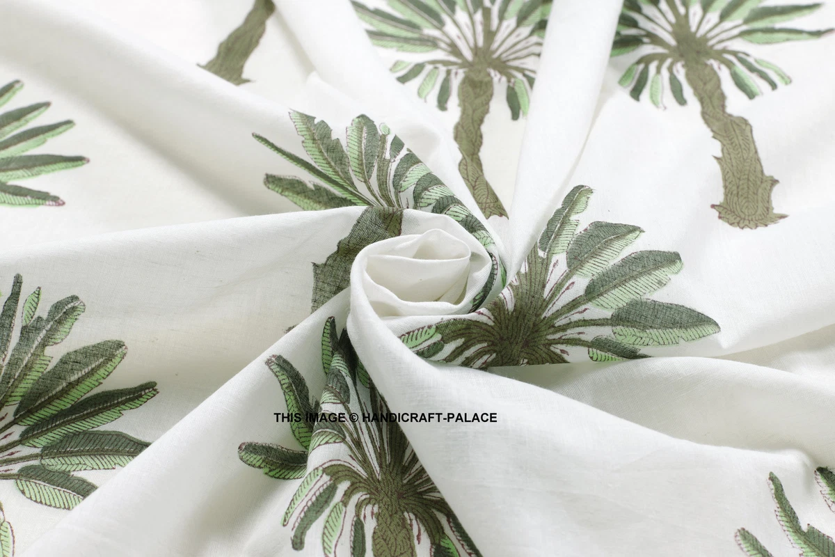 Palm Tree Pattern Fabric
