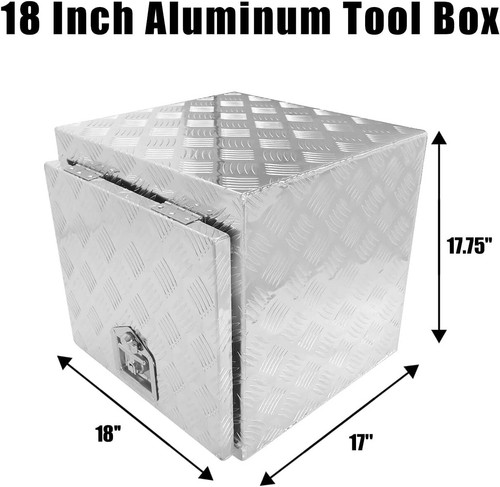18"X17"X17.75" Pickup Truck Underbody Bed Tool Box Under Trailer Tool ...