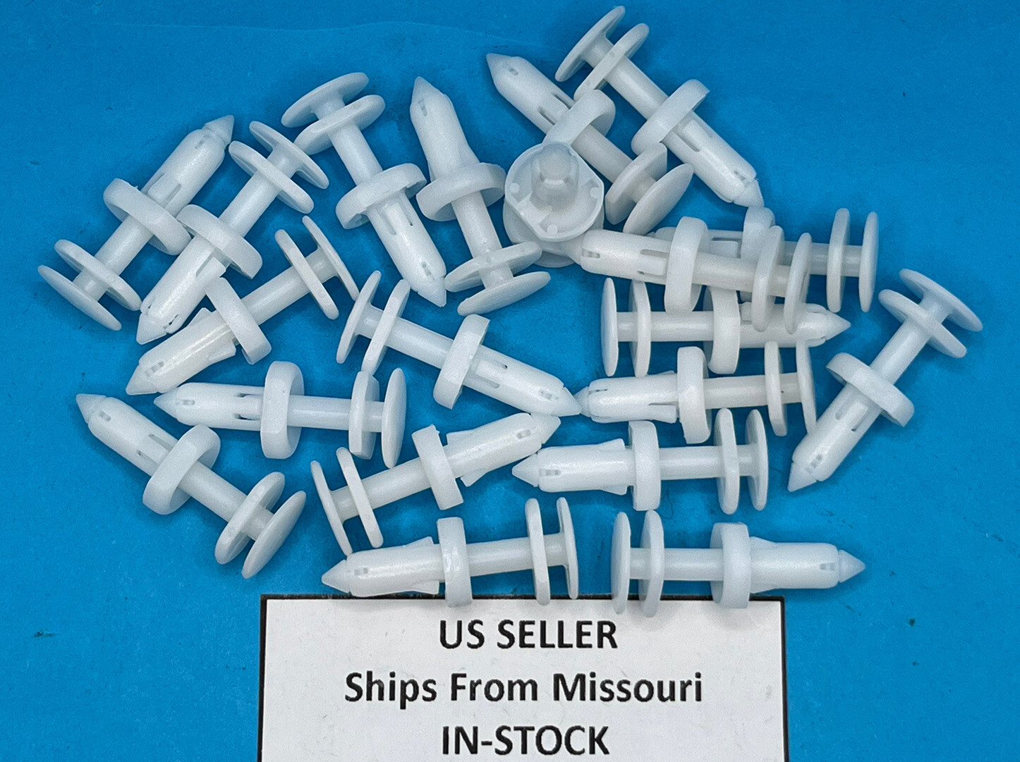 (Pack of 20) Door Panel Retainer Clips Push In Rivets for GM OBS ...