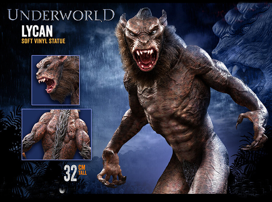 12'' StarAce Underworld Lycan Werewolf PVC Statue Model Ornaments | eBay