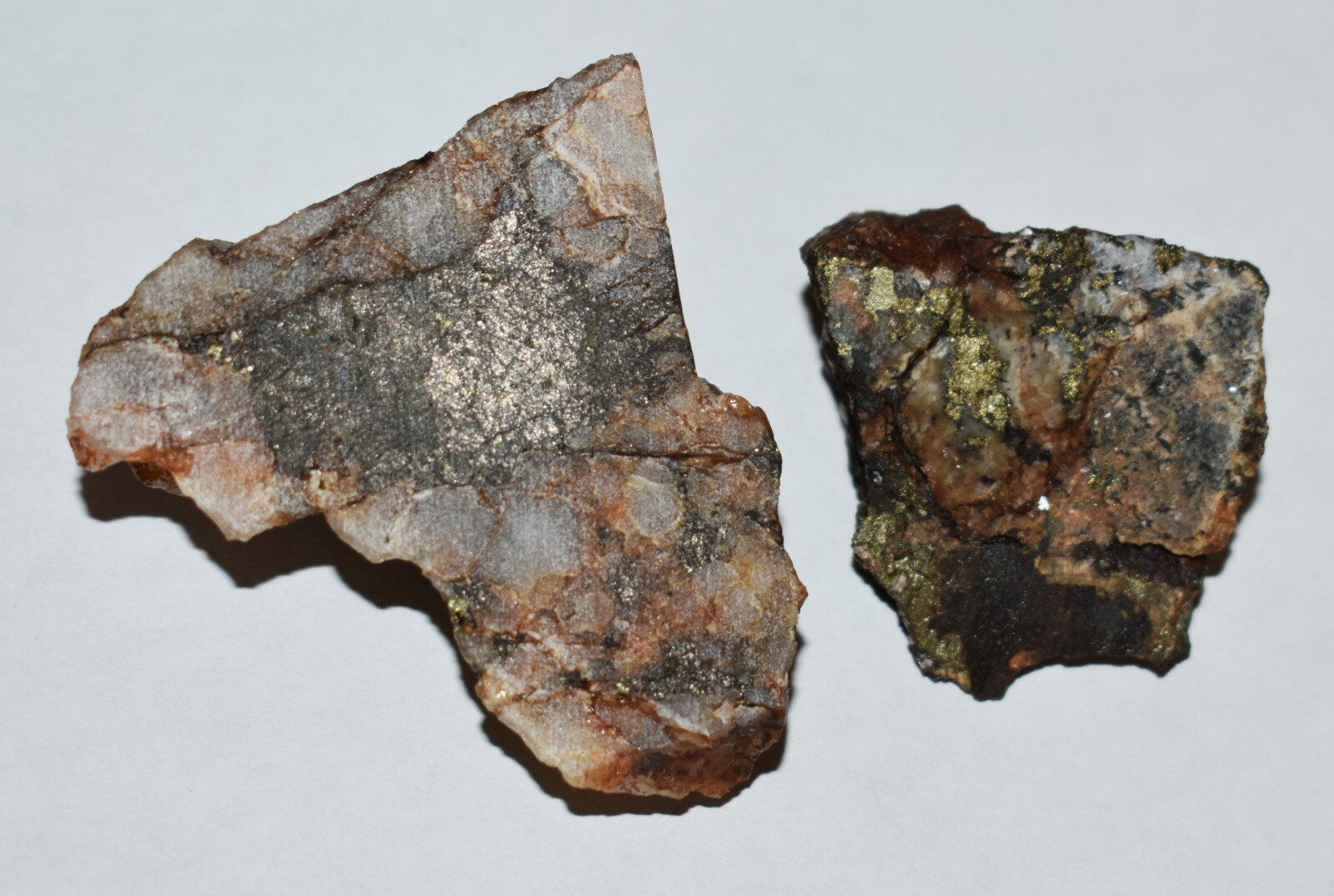 Gold Silver Quartz Ore 1800s Ore Knob Copper Mine North Carolina ...