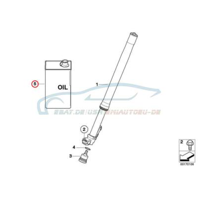 Original BMW 83192460735 - Teleskopgabelöl Type 2 1000ML | eBay