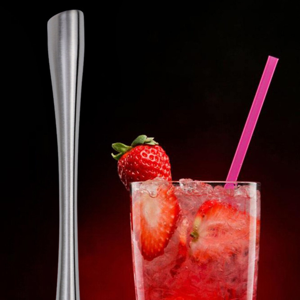 Muddler Kitchen Tool Cocktail Accessories Glass Muddler Bar Muddler ...