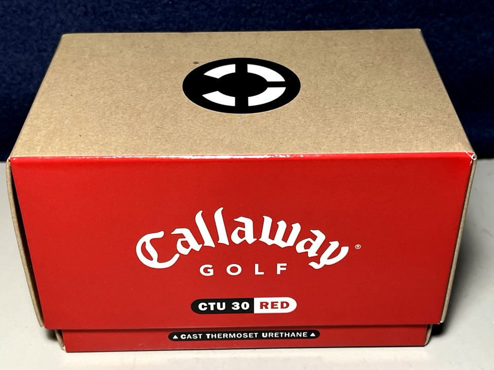 Callaway Golf CTU 30 Red Golf Balls (12) New In Box | eBay