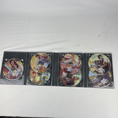 Grand Theft Auto V (GTA 5) – PC DVD-ROM, Complete 7 Disc Set Working | eBay