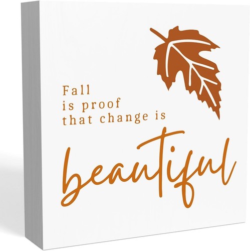 Zopedia Fall Decorations for Home Office, Decor, Sign, Beautiful | eBay
