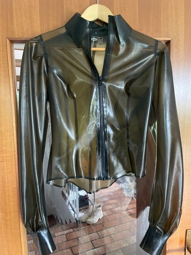 Latex Bluse, Libidex, transparent, Gr. M | eBay.de