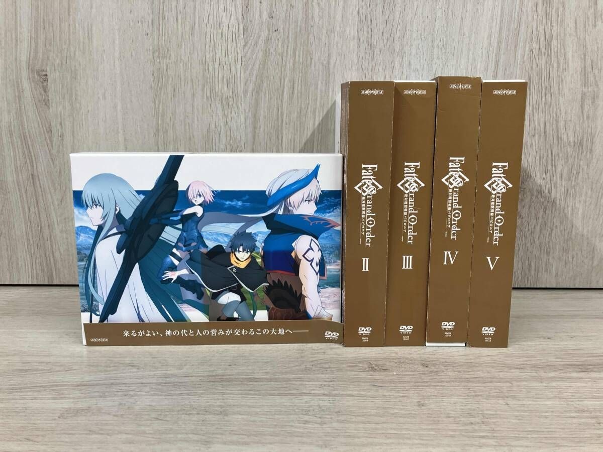 Fate Grand Order Absolute Demonic Front Babylonia Complete Set DVD 1 5 ...