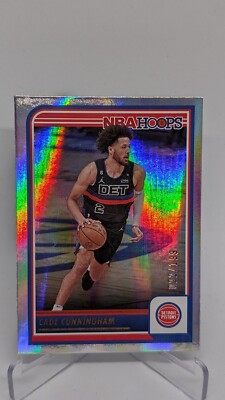 Cade Cunningham 2023-24 Panini NBA Hoops Premium #/199 #188 | eBay