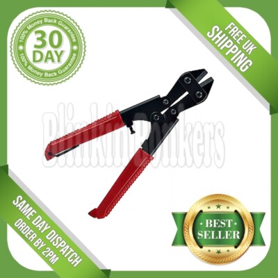 HEAVY DUTY 8" BOLT CUTTER WIRE MESH METAL CABLE CROPPER CLIPPER CUTTING ...