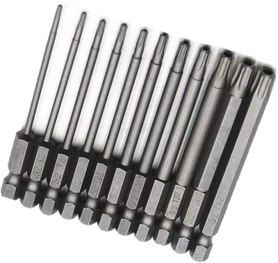 11 Piece Screwdriver Security Bit Set 3 Inch Star Driver Bit Set ...