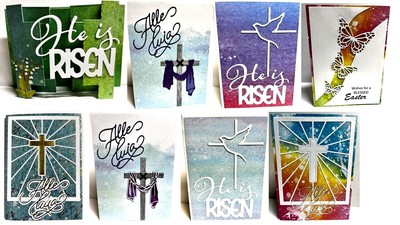 Easter/Resurrection Cards : Handmade : Unique : Religious : You Choose ...