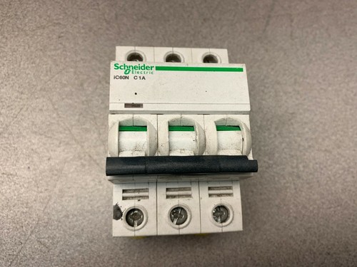 USED SCHNEIDER ELECTRIC IC60N C1A BREAKER IEC/EN 60898-1 | eBay