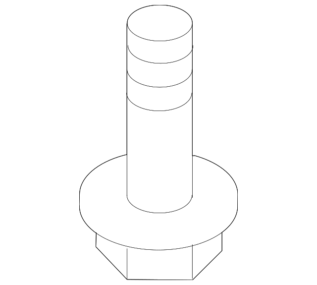Mercedes-Benz 910143006002 Genuine OEM Front Deflector Bolt for sale ...