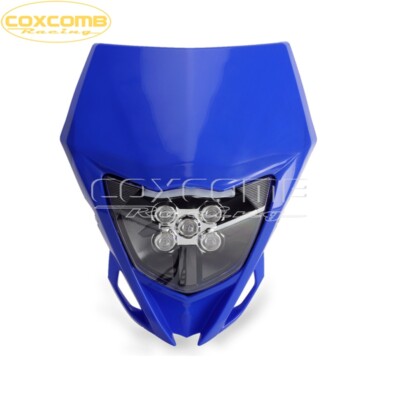 Off-road LED Headlight w/ Fairing Head Light for Yamaha WR450F WR250F ...