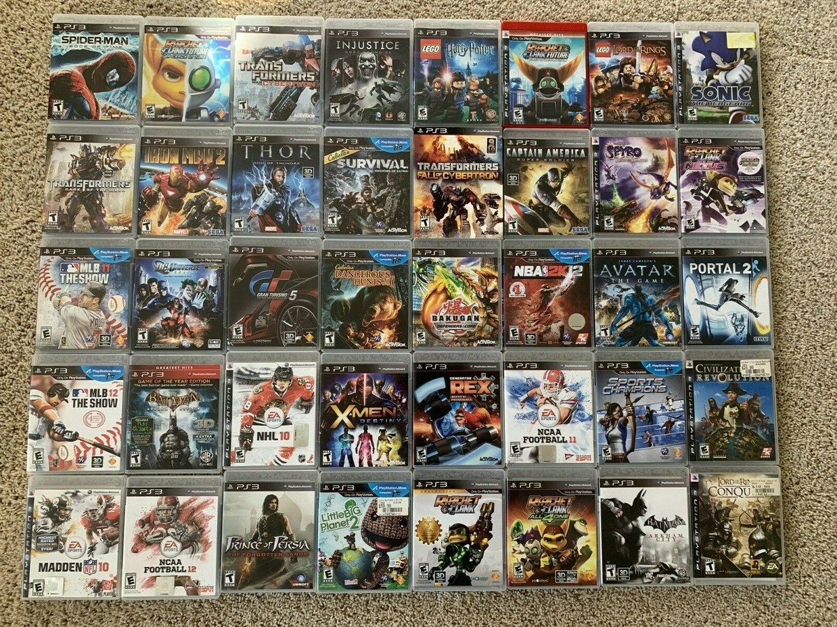 Ps3 Games List 2022