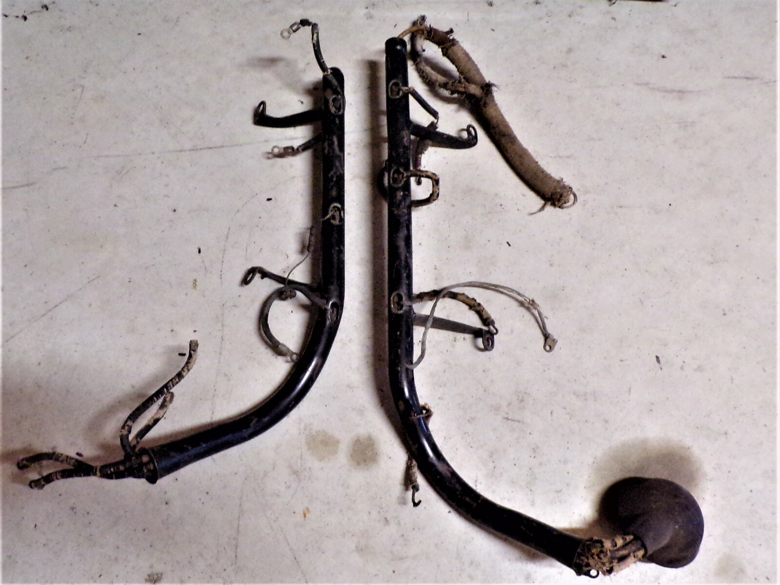 1936 Ford V8 pair of spark plug wire holders original. PRICE REDUCED ...