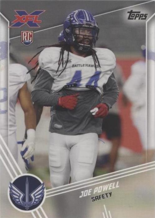 2020 Topps XFL - Joe Powell #130 (RC) for sale online | eBay