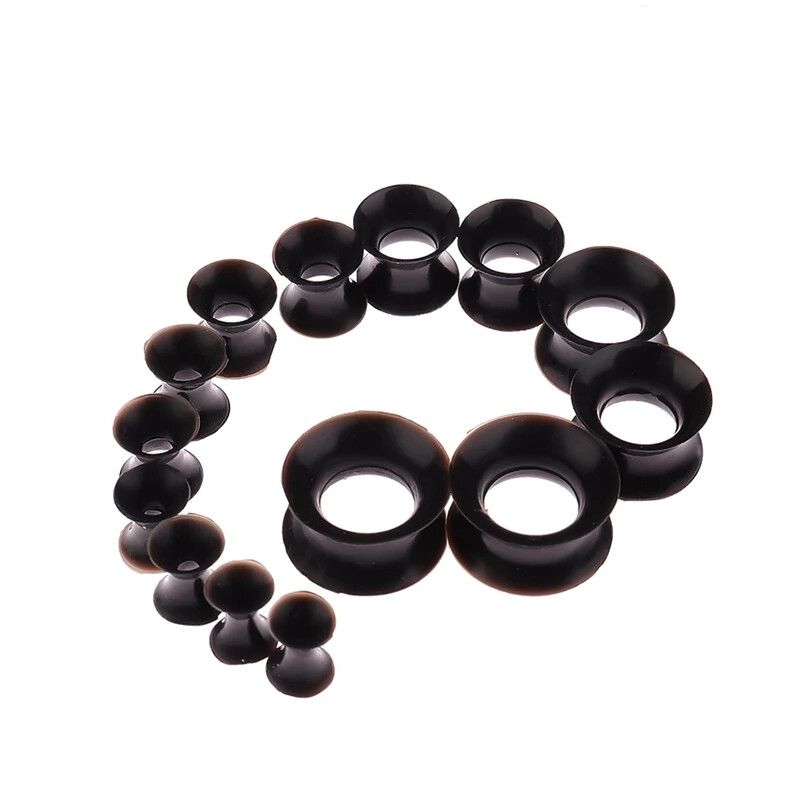 [97k-fancycube] 50pcs/lot Acrylic Ear Gauge Taper And Plug Stretching ...