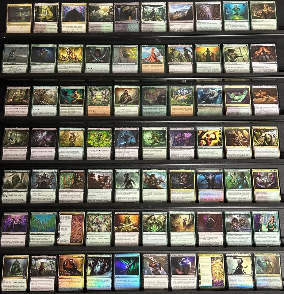 ***Custom Commander Deck*** Lathril, Blade of the Elves - Aggro Elves ...