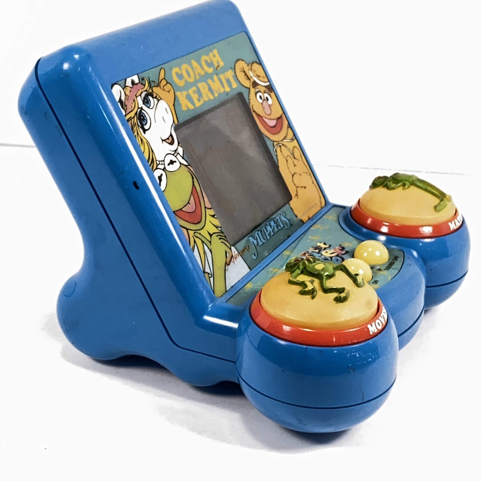 Vintage Tiger Electronics Muppets Coach Kermit Talking Learning Game ...